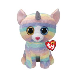 TY Beanie Boos Heather Plush Kitty Unicorn Multicolor 40cm ascompany.gr